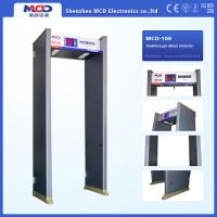 China 6 Detection Zones Walkthrough Metal Detector  for Airport Security,station and hotel inspection. for sale