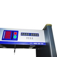 China 6 Detection Zones Walkthrough Metal Detector  for Airport Security,station and hotel inspection. for sale