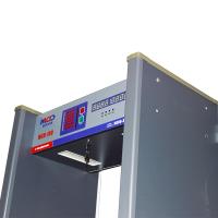 China 6 Detection Zones Walkthrough Metal Detector  for Airport Security,station and hotel inspection. for sale