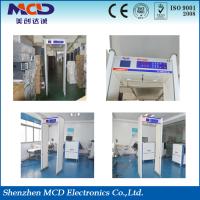 China Waterproof Door Frame Metal Detector with 8 Zones 6.0