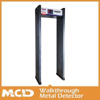 China High Sensitivity Door Frame Metal Detector Walkthrough To Factory / Court / Gym for sale