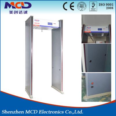 China Water Resistant Metal Detector Frame , Body Scanner Door MCD-600 High Detection Speed for sale