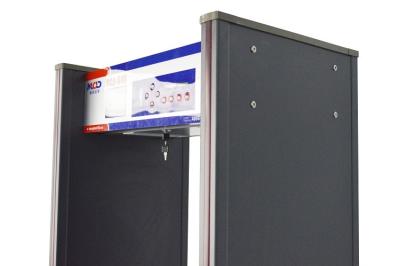 China 60detection/min 0-255 Adjustable Walkthrough Metal Detector 35W for sale