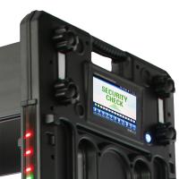 China Portable Walk Through Metal Detector Self Diagnostic With Big Touch Screen for sale
