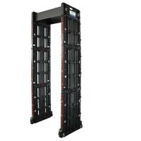 China Portable Walk Through Metal Detector Self Diagnostic With Big Touch Screen for sale