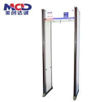 China 18 Zones Door Frame Metal Detector Walk Through Intelligent 0-99 Adjustable Sensitivity for sale