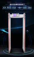 China 6 Zone Walk Through Metal Detector ,2019 New 6 Inch LCD Screen Railway Body Scanner for sale