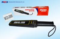 China Custom Lightweight Handheld Metal Detector with rechargeble battery for sale