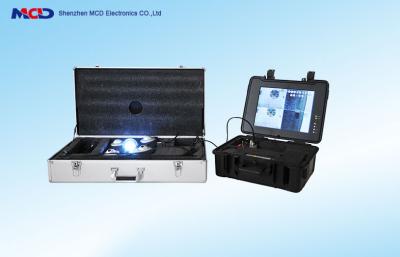 China 15 inch Under Vehicle Inspection Camera DVR Video Four pictures CCD SONY Camera for sale