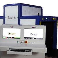China High Penetration Dual View Airport Metal Detector For Airport Logistics Scanning 100100 for sale