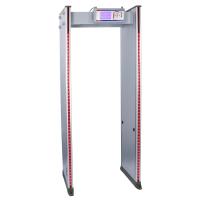 China 6 / 18 Zone Switchable Walk Through High Sensitive Metal Detector MCD600 for sale