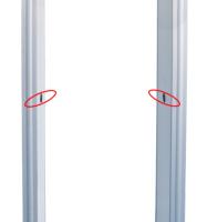 China Walk Through Security Metal Detectors Muti Zone Alarm Door Frame Waterproof for sale