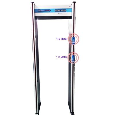 China High Sensitivity Walk Through Metal Detector Body Temperature Scanner MCD500 for sale