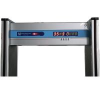 China Stainless Steel Walk Through Metal Detector , Body Temperature Scanner MCD-200R for sale