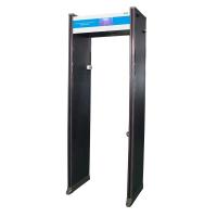 China Big Screen AC 220V Walk Through Temperature Scanner Voice Alert for sale