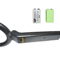 China 9V 5cm 13mA Handheld Metal Detector Light Alarm MCD-2003 for sale