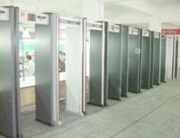 China LCD Display 18 zones Door Frame Metal Detector for sale