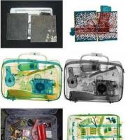 China Low radiation X Ray Baggage Scanner , Knife Gun Detecting For Security Inspection for sale