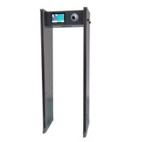 China High Sensitivity Thermal Imaging Temperature Measure Wlak Through Gate For Airport Station School for sale