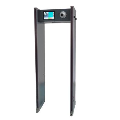 China High Sensitivity Thermal Imaging Temperature Measure Wlak Through Gate For Airport Station School for sale