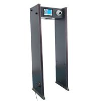 China High Sensitivity Thermal Imaging Temperature Measure Wlak Through Gate For Airport Station School for sale