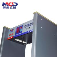 China 6 Detection Zones Door Frame Metal Detector Security Access For Entertainment Walkthrough Metal Detect for sale