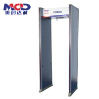 China High Sensitivity 35W Walkthrought Gate Metal Detector 6 Detect Zones for sale