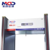 China High Sensitivity 35W Walkthrought Gate Metal Detector 6 Detect Zones for sale