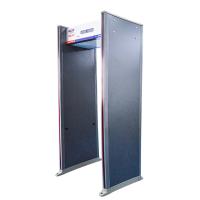 China 6 detection zone Walkthrough Metal Detector 8 status led display with remote control for sale