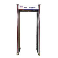 China 8 status led display Indoor Archway Metal Detector with 6 detection zones for sale