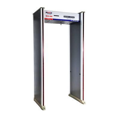 China 8 status led display Indoor Archway Metal Detector with 6 detection zones for sale