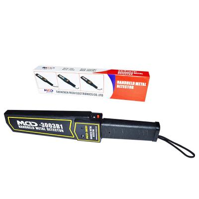 China Plastic power 9V MCD 3003B1 Handheld Metal Detector Body Scanner for sale