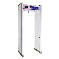 China LCD Monitor 8 Zones 0-99 Adjustable Walkthrough Metal Detector for sale