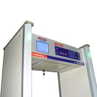 China LCD Monitor 8 Zones 0-99 Adjustable Walkthrough Metal Detector for sale