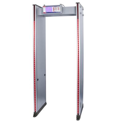 China Adjustable 6 Zone 18 zone Walkthrough Metal Detector Door Frame for sale