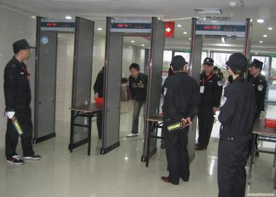 China High sensitive Door Frame Metal Detector Airport Security metal detector for sale