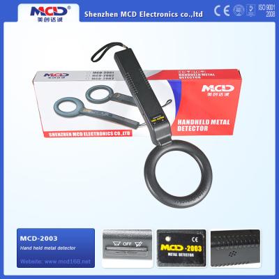 China Mini Type Handheld Metal Detector knife Gun Scanner Device With CE for sale