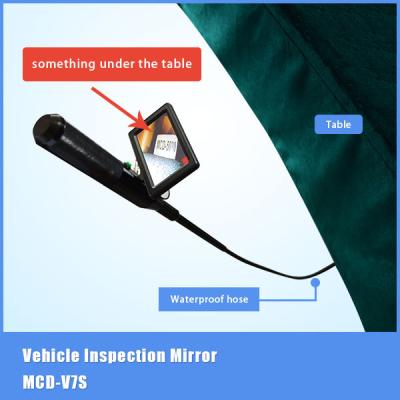 China 1/4 inch Automotive Inspection Mirror , Arbitrary angle Camera Undercarriage mirror for sale