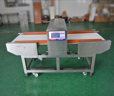 China High Sensitive Freezing Food Industry Metal Detectors With Conveyor Belt 40m/min for sale