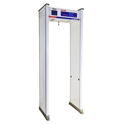 China 8/10 Detect Zone Waterproof Walkthrough Metal Detector With 6