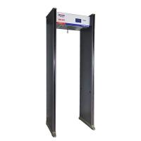 China 6 Zone Door Frame Metal Detector , 4.3 Inch LCD Screen Airport Body Scanner for sale