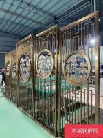 China Anodizing Laser Metal Cutting Service Stainless Steel Screen And Room Divider for sale