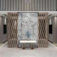 China Anodizing Laser Metal Cutting Service Stainless Steel Screen And Room Divider for sale