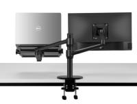 China RoHS Adjustable Computer Monitor Bracket Anodized Casting Aluminium Process for sale
