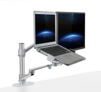 China RoHS Adjustable Computer Monitor Bracket Anodized Casting Aluminium Process for sale