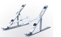 China Aluminum Al6061CNC Turning Parts Anodized Foldable Laptop Stand for sale