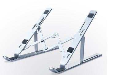 China Aluminum Al6061CNC Turning Parts Anodized Foldable Laptop Stand for sale