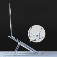China Aluminum Al6061CNC Turning Parts Anodized Foldable Laptop Stand for sale