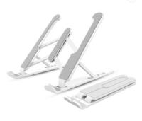 China Anodized Foldable Laptop Holder, Rohs CNC Turning Aluminum Al6061 for sale