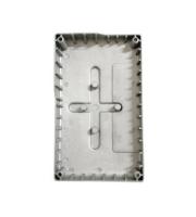 China RoHS Aluminium Casting Parts Traffic Light Housing Aluminum Pressure Casted Parts for sale